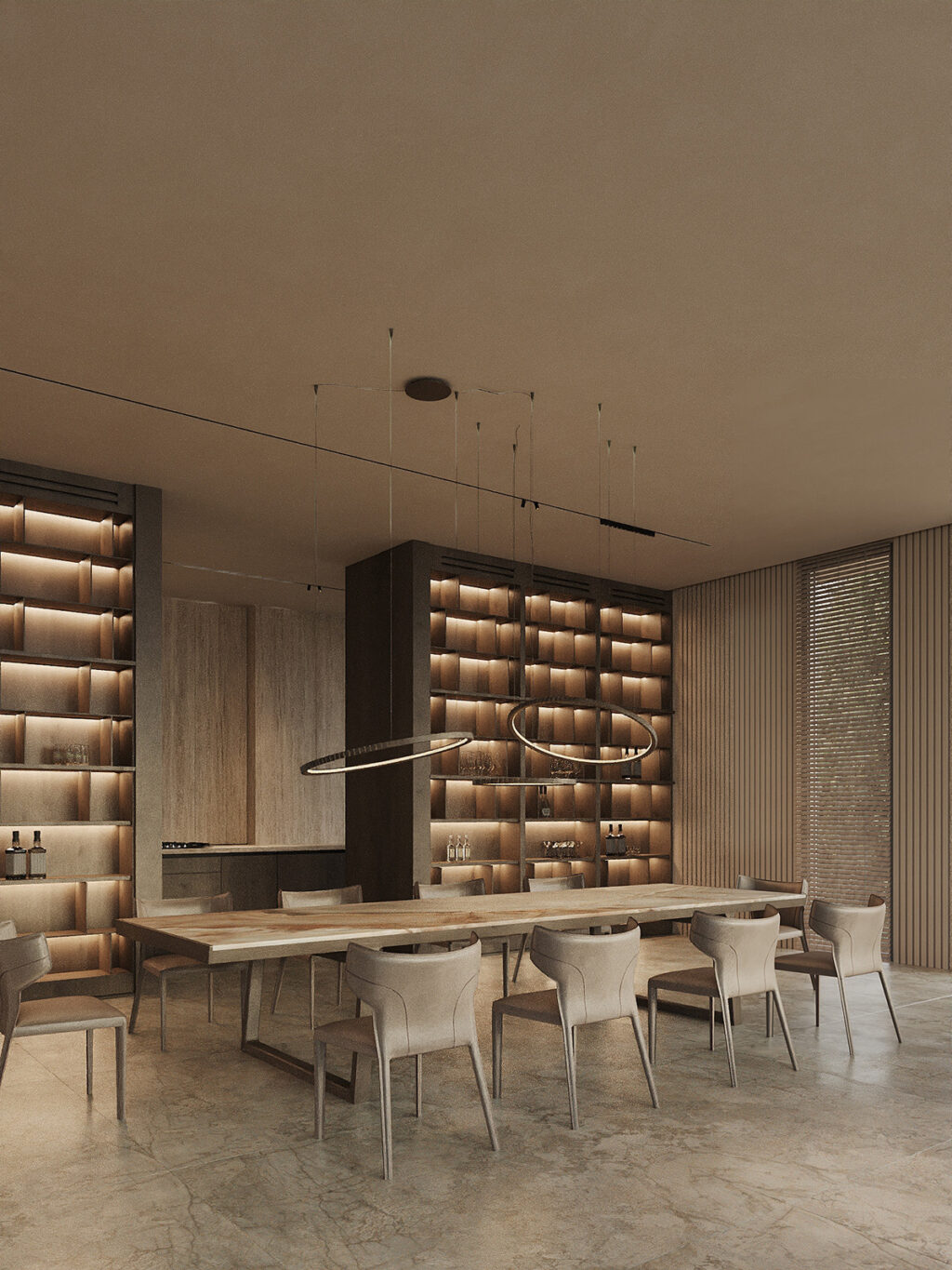 Marble, Oak, and Openness: A Modern Home’s Ode to Nature