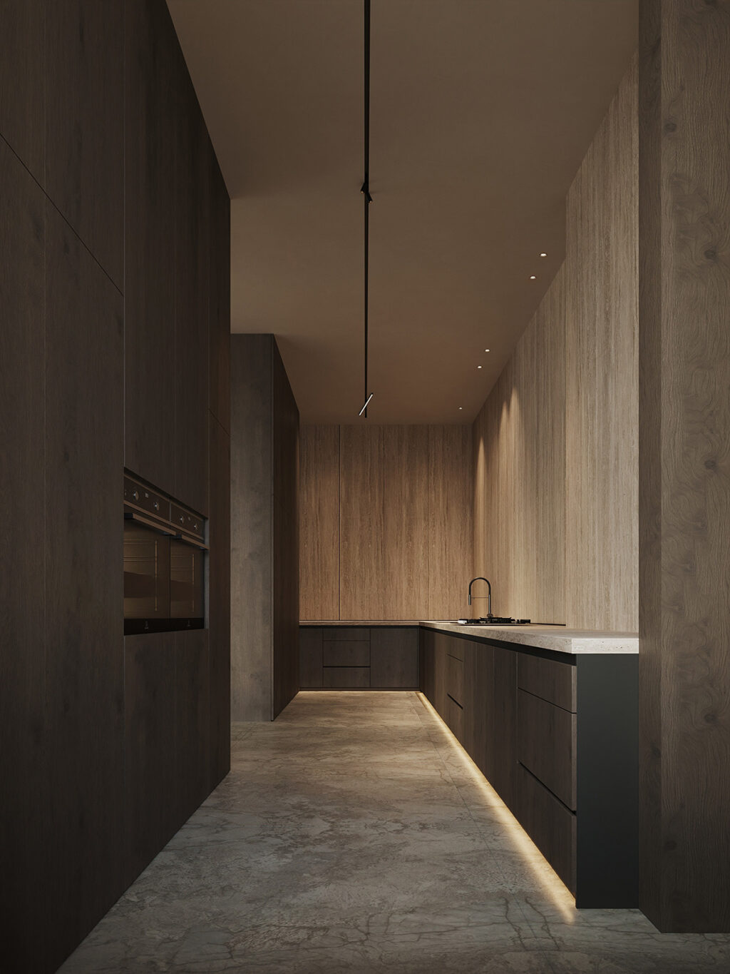 Marble, Oak, and Openness: A Modern Home’s Ode to Nature