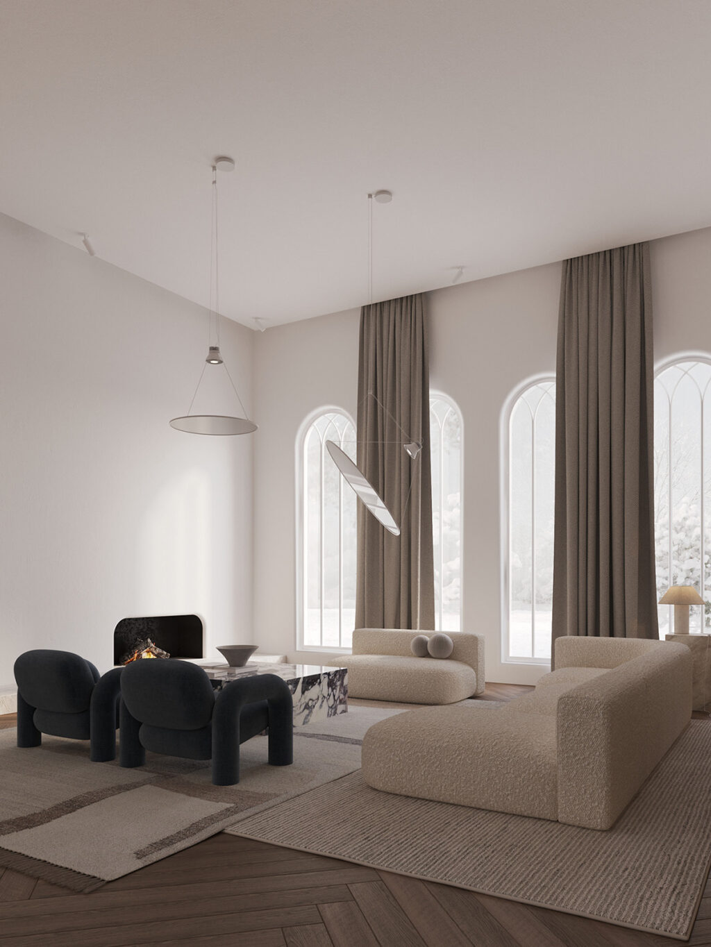 A Beautiful Minimalist Residence In London