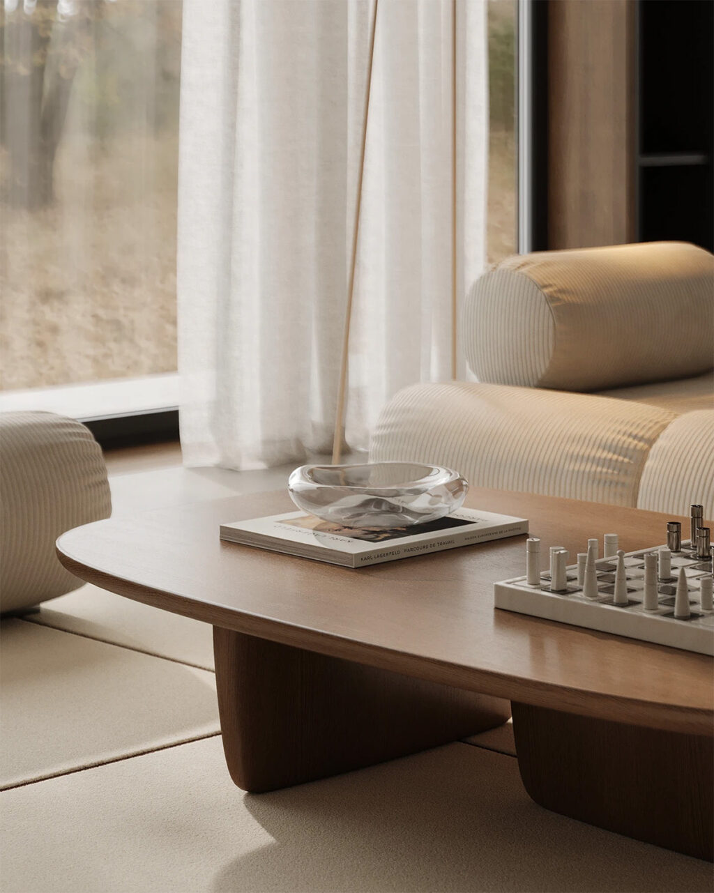 Neutral Living Room Lamps