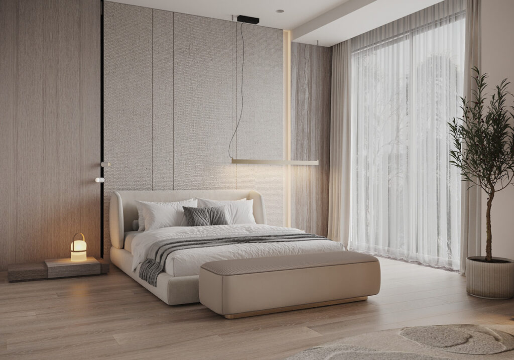 Calm Canvas: The Art of Decorating with Neutrals in a Contemporary Space