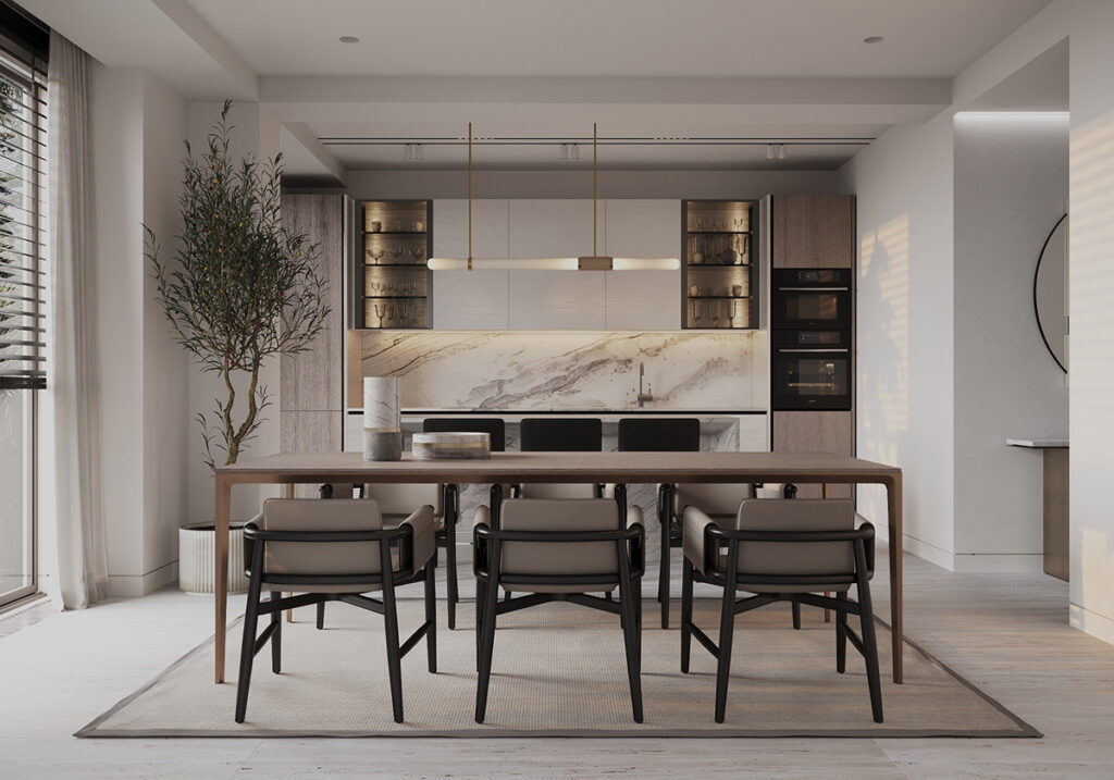 Calm Canvas: The Art of Decorating with Neutrals in a Contemporary Space