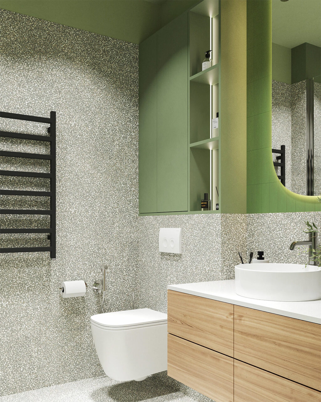 An 87 sqm Apartment Sporting Natural Hues in Lviv