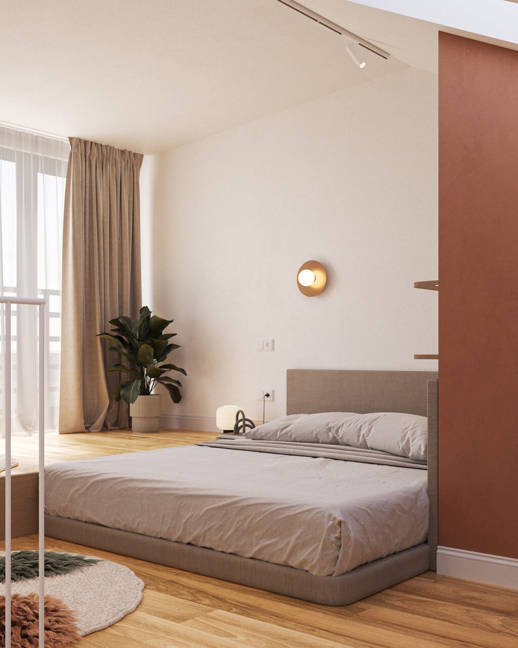 An 87 sqm Apartment Sporting Natural Hues in Lviv