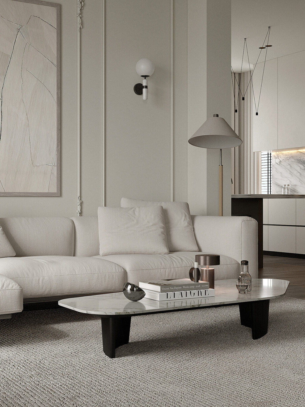 Neoclassical Elegance Meets Modern Minimalism In This Gorgeous ...