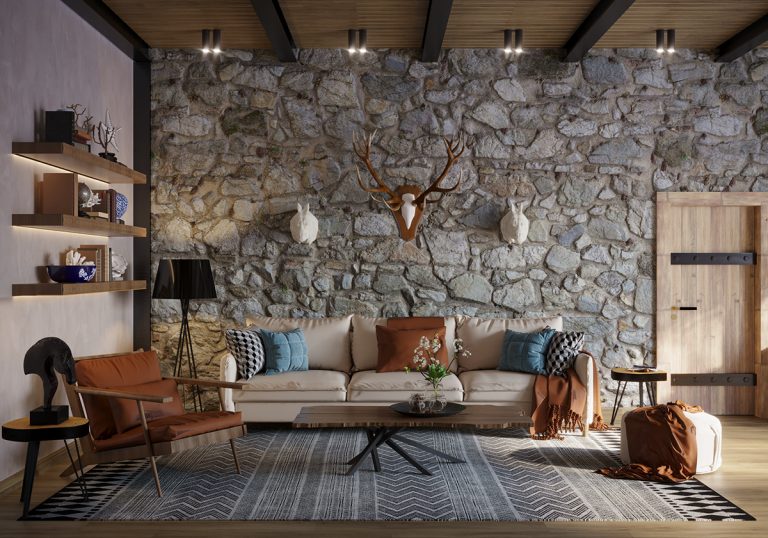 24 Dreamy Rustic Cottage Living Room Ideas