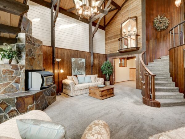 24 Dreamy Rustic Cottage Living Room Ideas