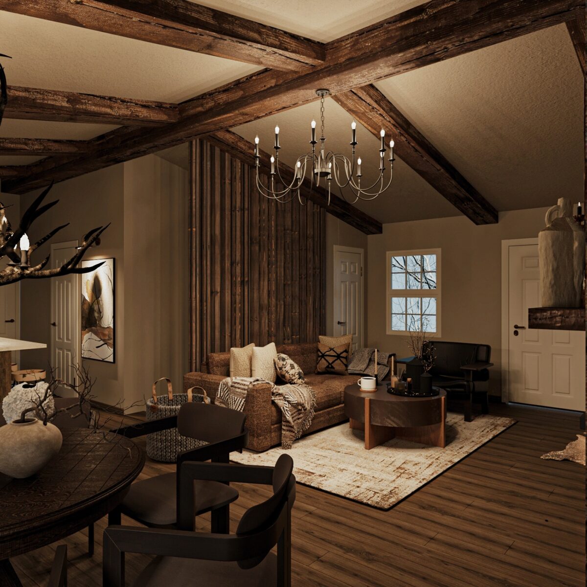 24 Dreamy Rustic Cottage Living Room Ideas