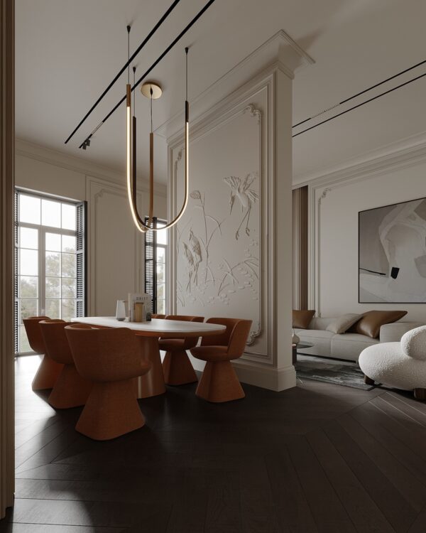 Timeless Elegance: A Modern Take on Neoclassical Interior Design